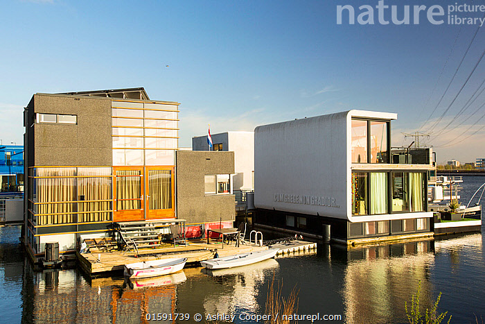 Floating Houses In The Netherlands